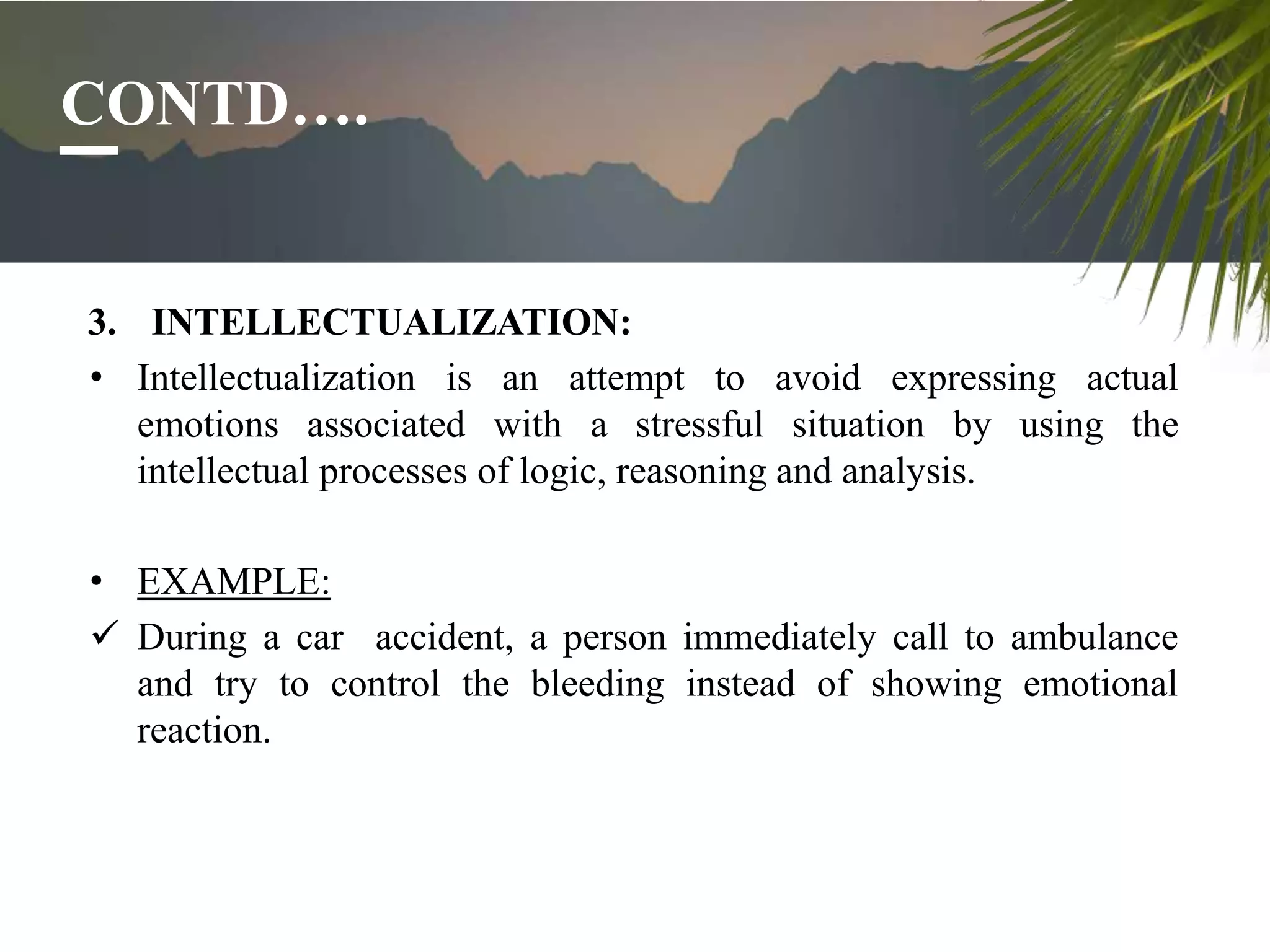 Defense mechanism | PPTX