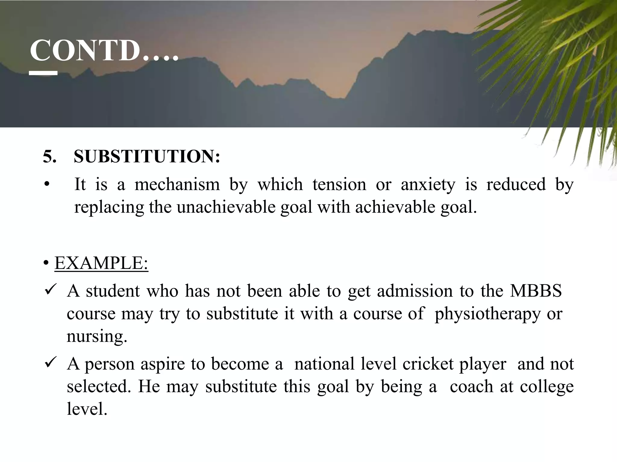 Defense mechanism | PPTX