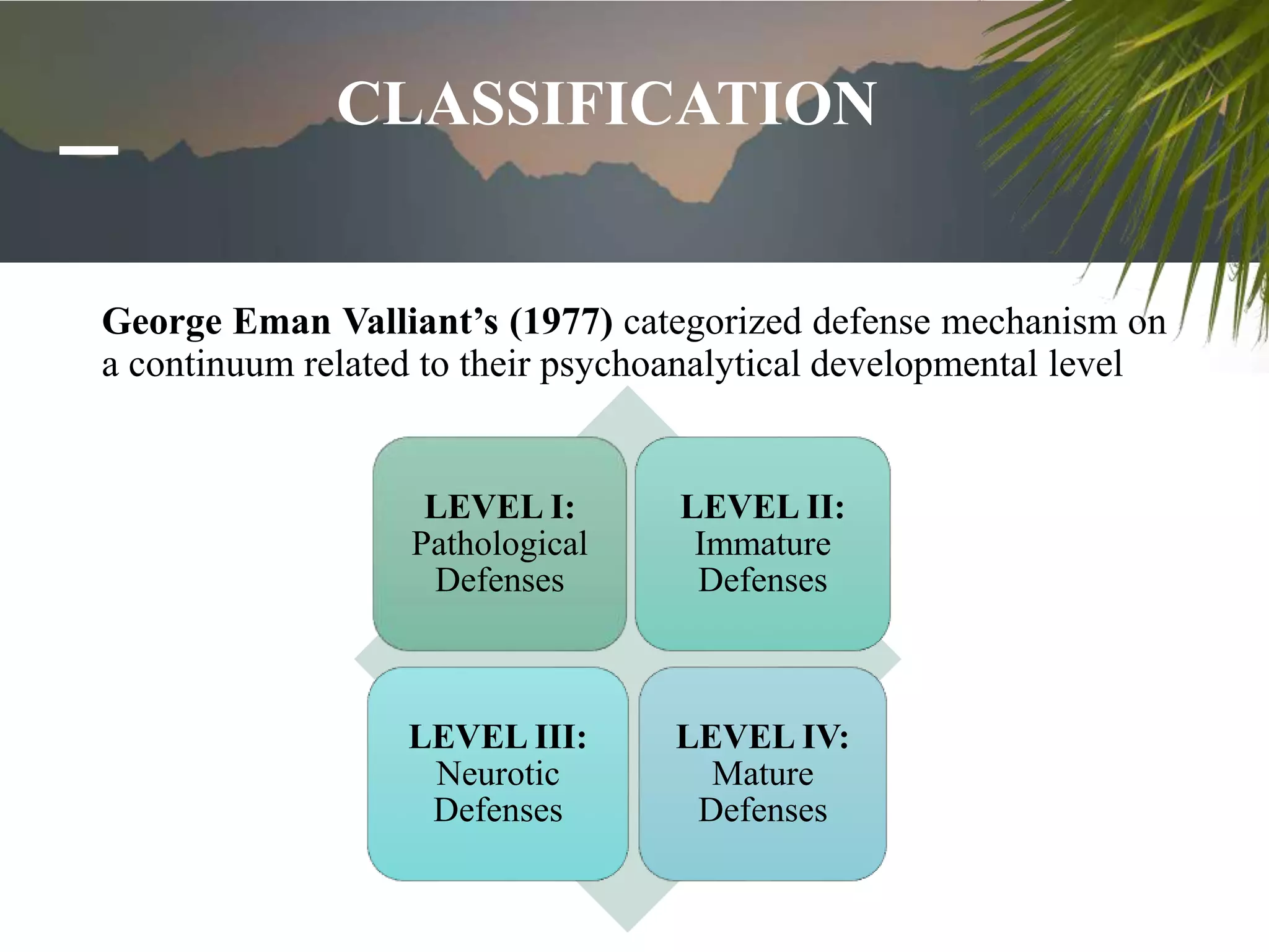 Defense mechanism | PPTX