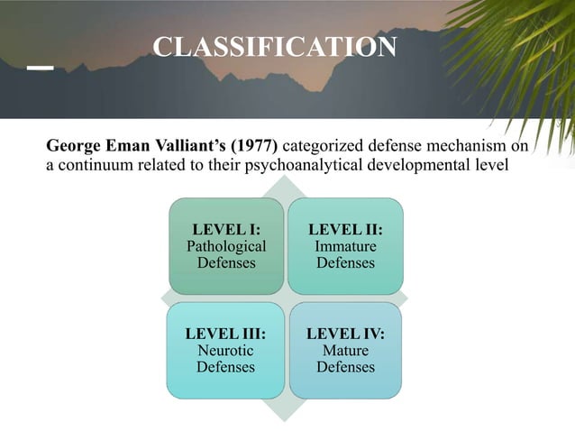 Defense mechanism | PPTX