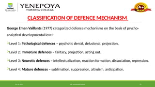 DEFENCE MECHANISM - BASICS & CLASSIFICATION .pptx