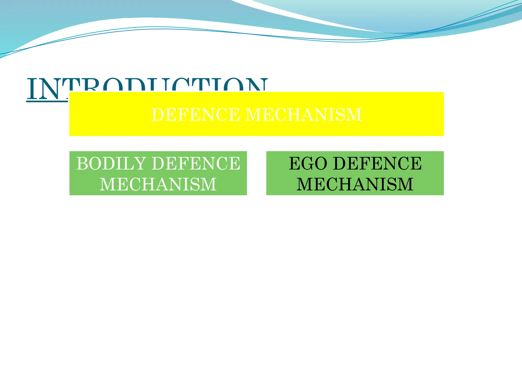 defencemechanism-.psychology 1st year nursing | PPTX