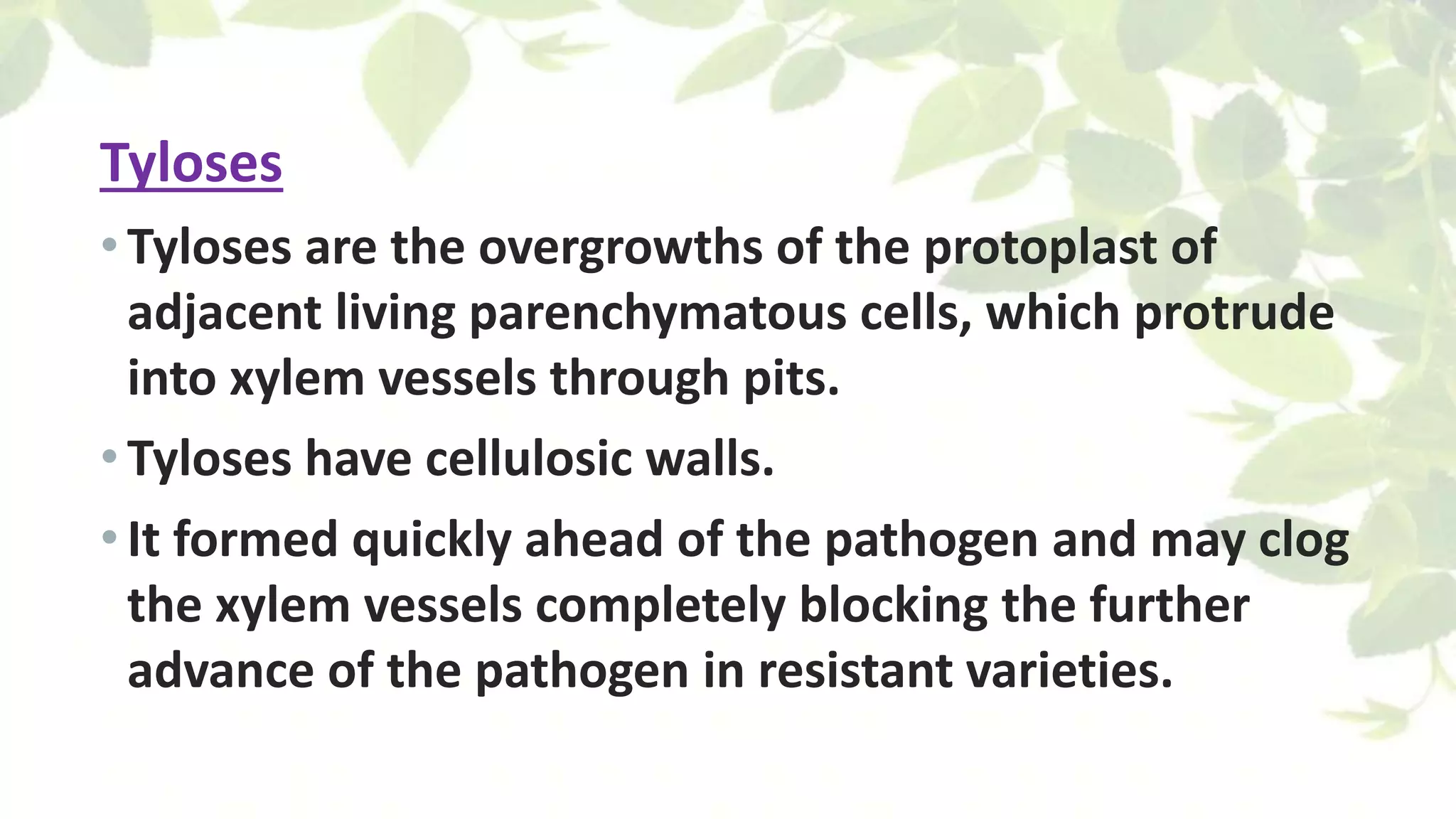 Defence mechanism in plants | PPTX