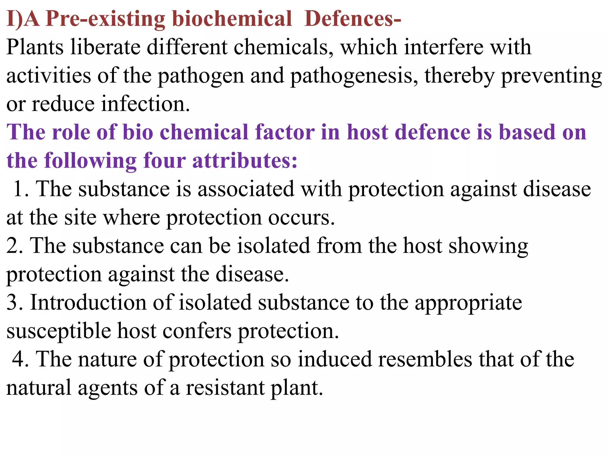 Defence mechanism in plants | PPTX