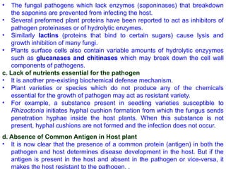 Defence Mechanism in Plant pathology.... | PPTX