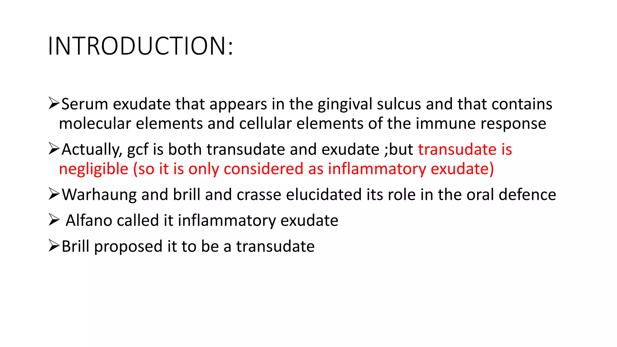 Defence mechanism of gingiva and host response gcf | PPTX