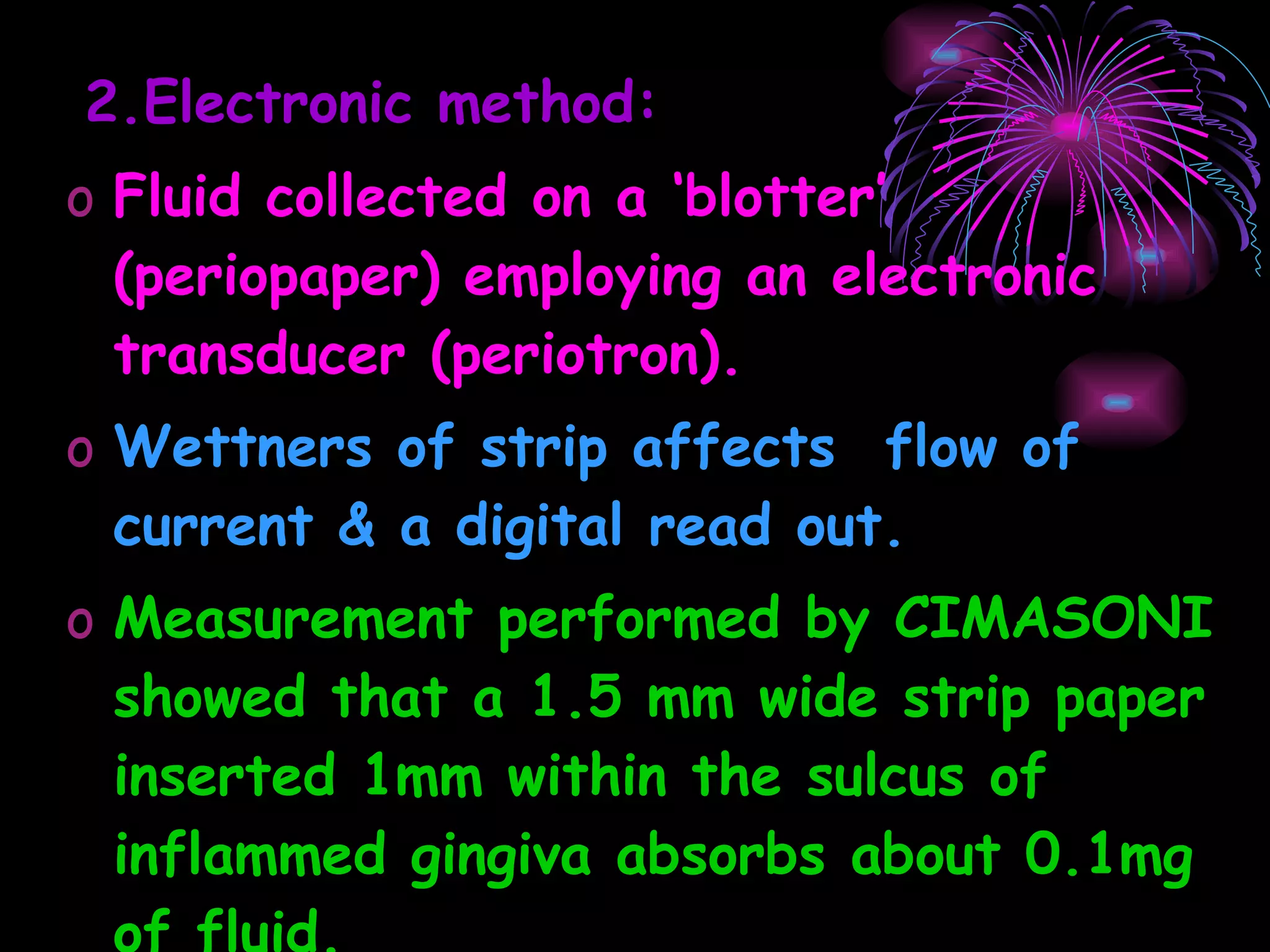 Defence mechanism of gingiva | PPT