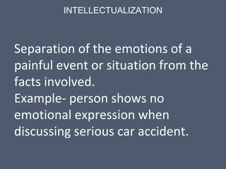 Defence mechanisms | PPT