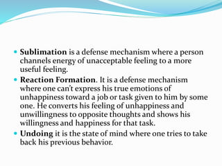 Defense mechanism | PPTX