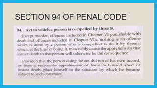 Defence of duress | PPTX