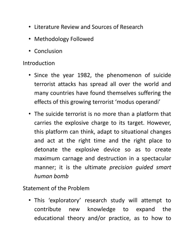 Defence Of Thesis Script | DOCX | Terrorism | Sensitive Topics
