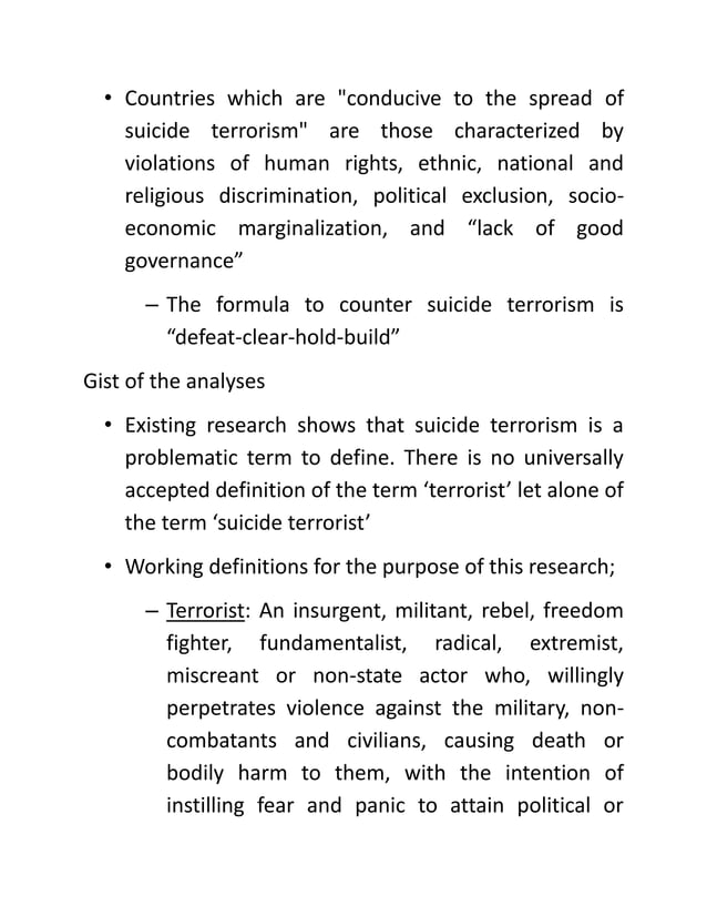 Defence Of Thesis Script | DOCX | Terrorism | Sensitive Topics