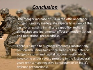 Indian Defense Budget-2017 | PPT