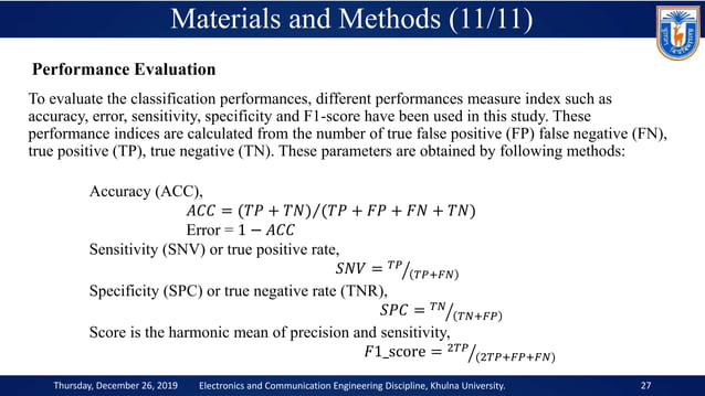 Optimization of sleep stage classification using single channel EEG signal | PPTX
