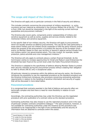 Defence Procurement | PDF | Defense Industry | Industries