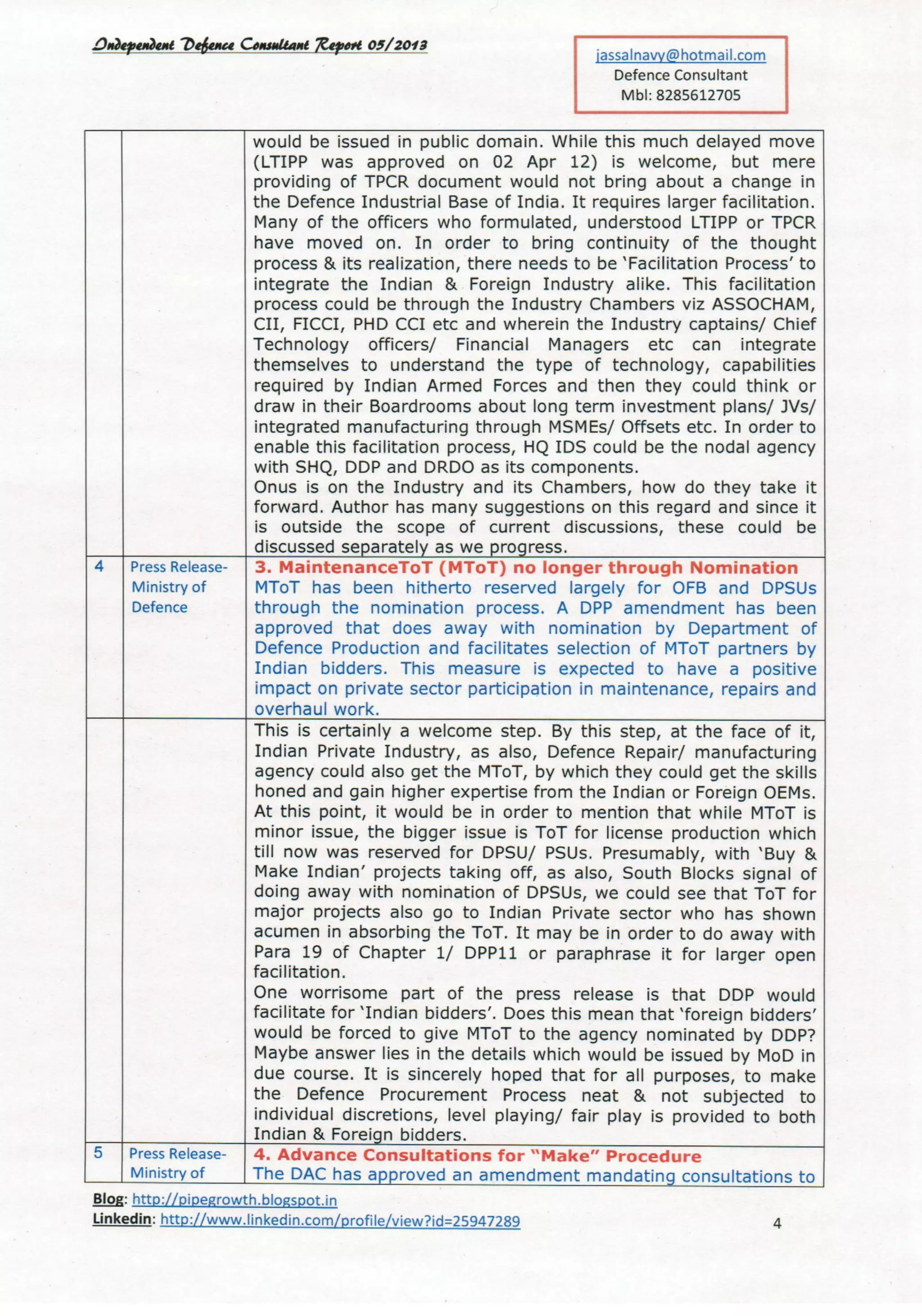 Defence procurement india dpp 11 amendment | PDF
