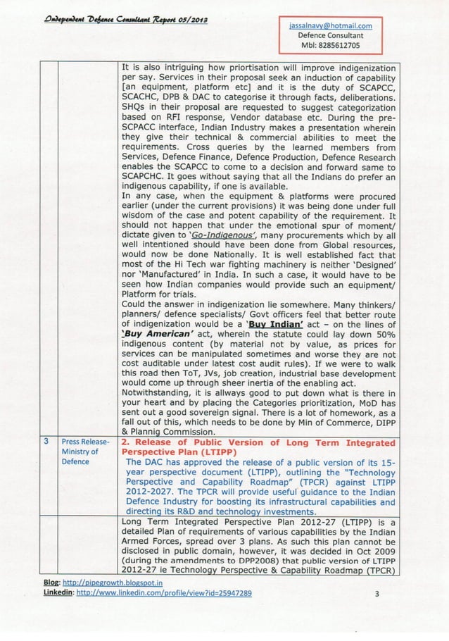 Defence procurement india dpp 11 amendment | PDF