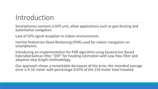 Enhancing indoor localization using IoT techniques | PPTX