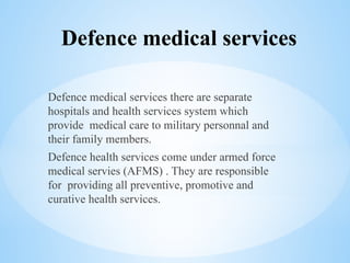 DEFENCE SERVICES bsc nursing 4 th year .pptx
