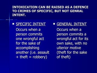 Defences to crime | PPT