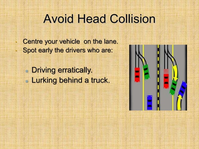 defencive driving while doing the driving | PPT