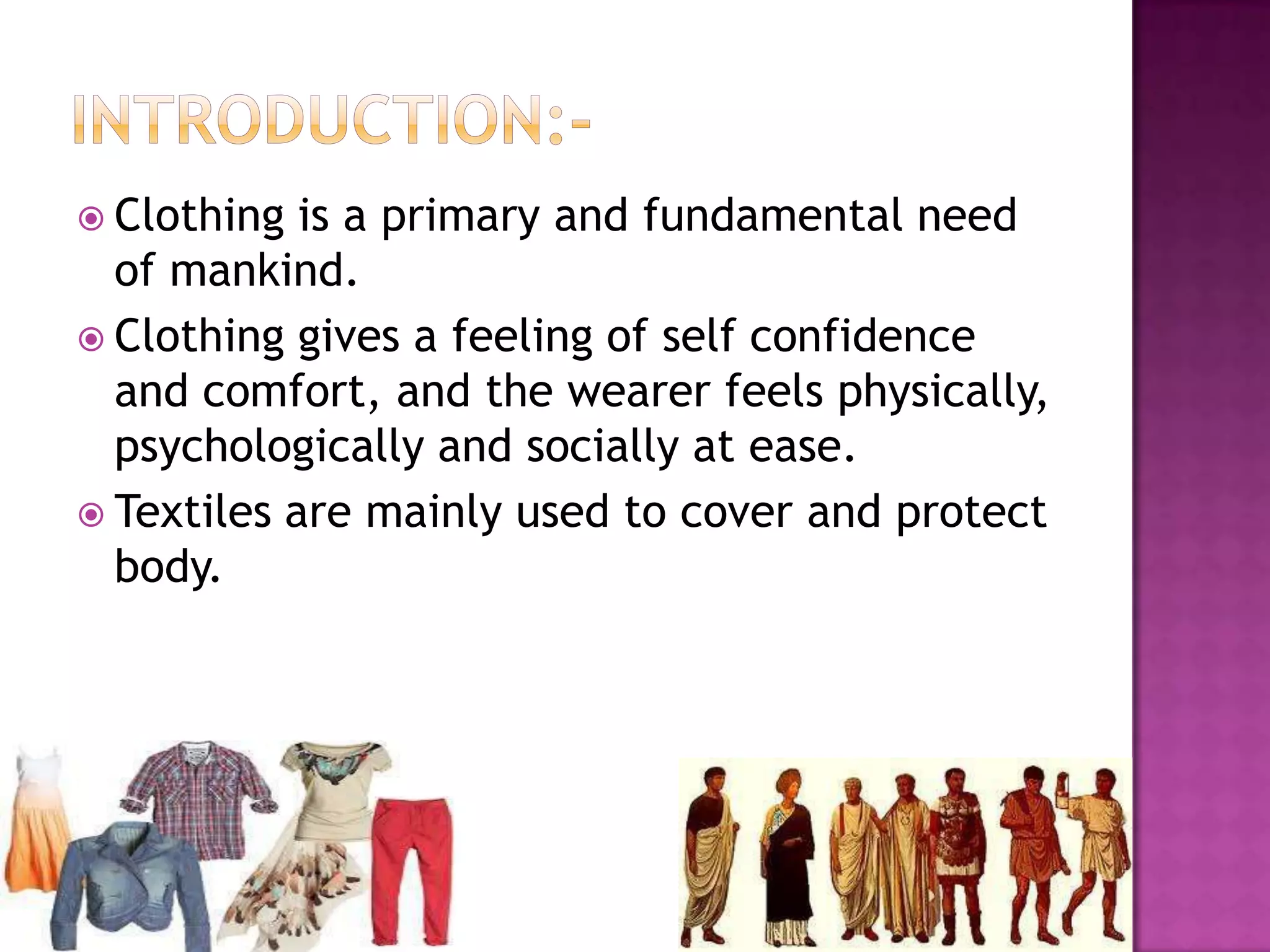 Defensive textile | PPTX