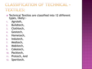 Defensive textile | PPTX