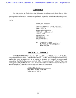 Defendants’ reply brief in response to plaintiff’s response brief and ...