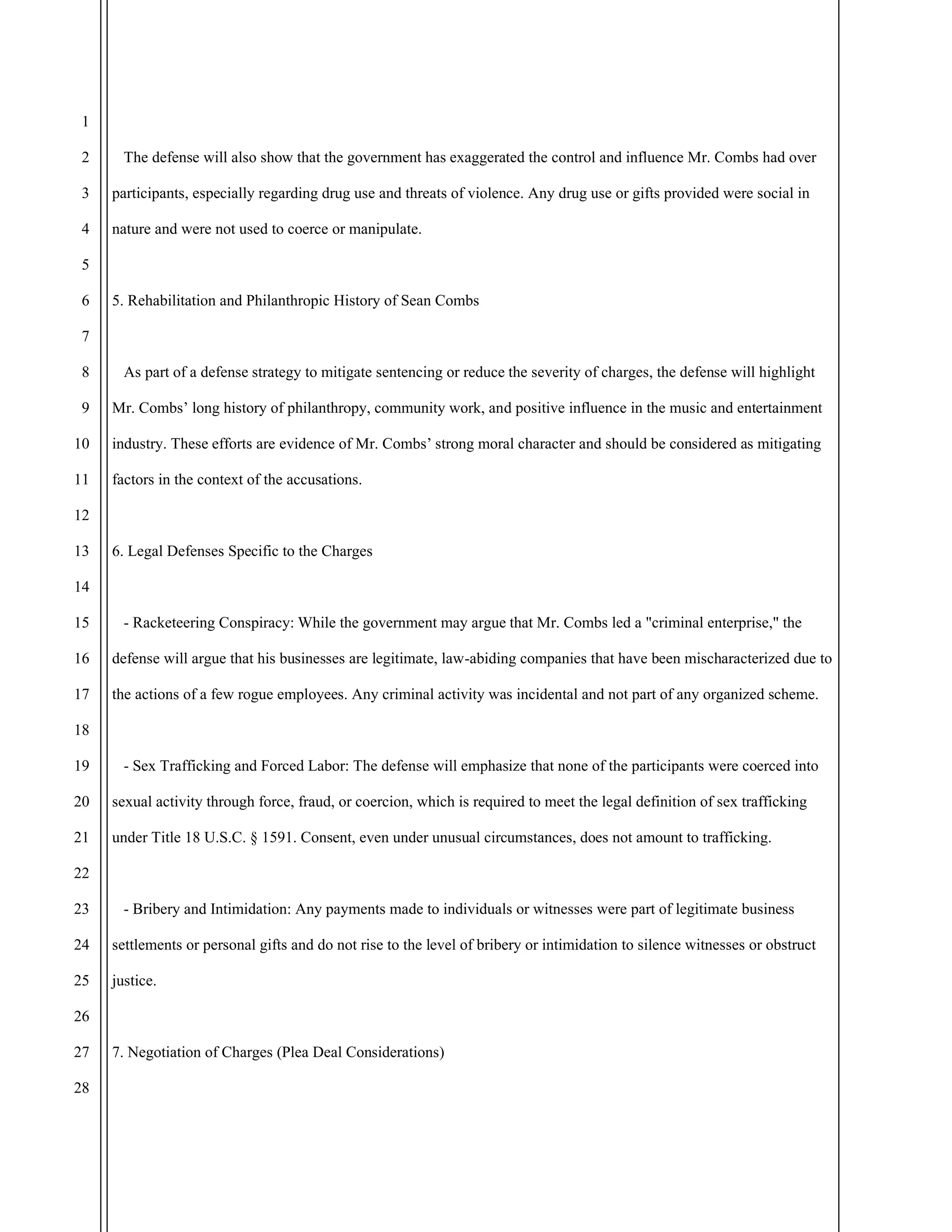 DEFENDANT’S RESPONSE TO THE INDICTMENT.pdf DEFENDANT’S RESPONSE TO THE INDICTMENT.pdf