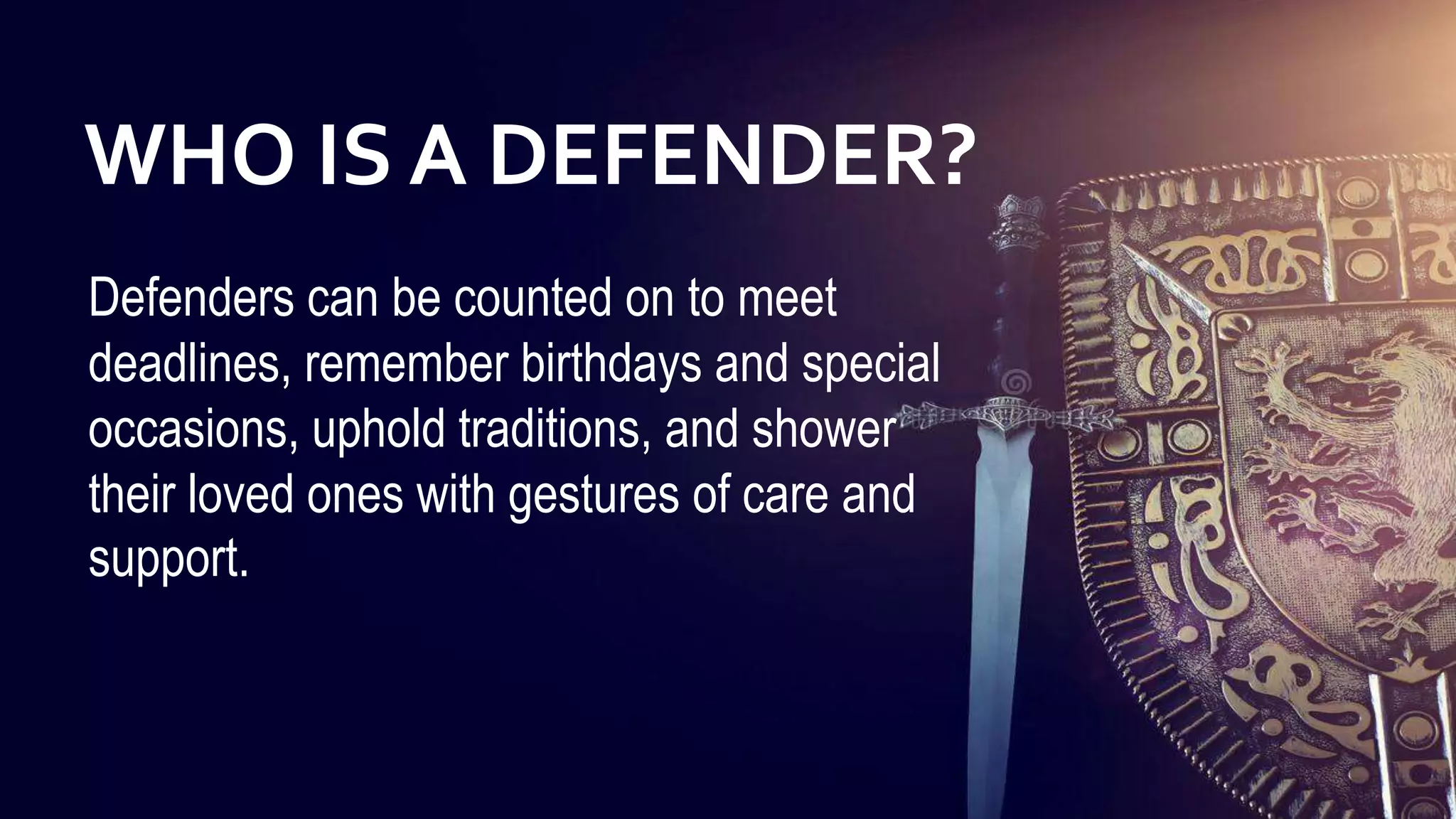 Defender-Personality type Report.pptx