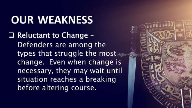 Defender-Personality type Report.pptx