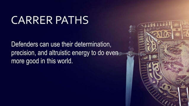 Defender-Personality type Report.pptx