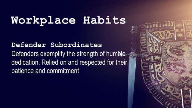 Defender-Personality type Report.pptx