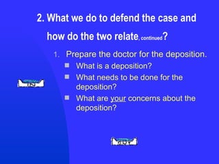 Defending Medical Malpractice | PPT