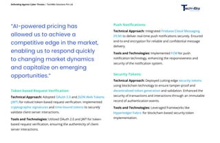 Tech4biz Solutions Defending Against Cyber Threats | PDF