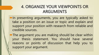 Defending a Stand on an Issue by Presenting.pptx