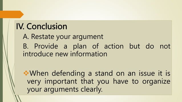 Defending a Stand on an Issue by Presenting.pptx