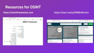 OSINT with Practical: Real Life Examples | PDF