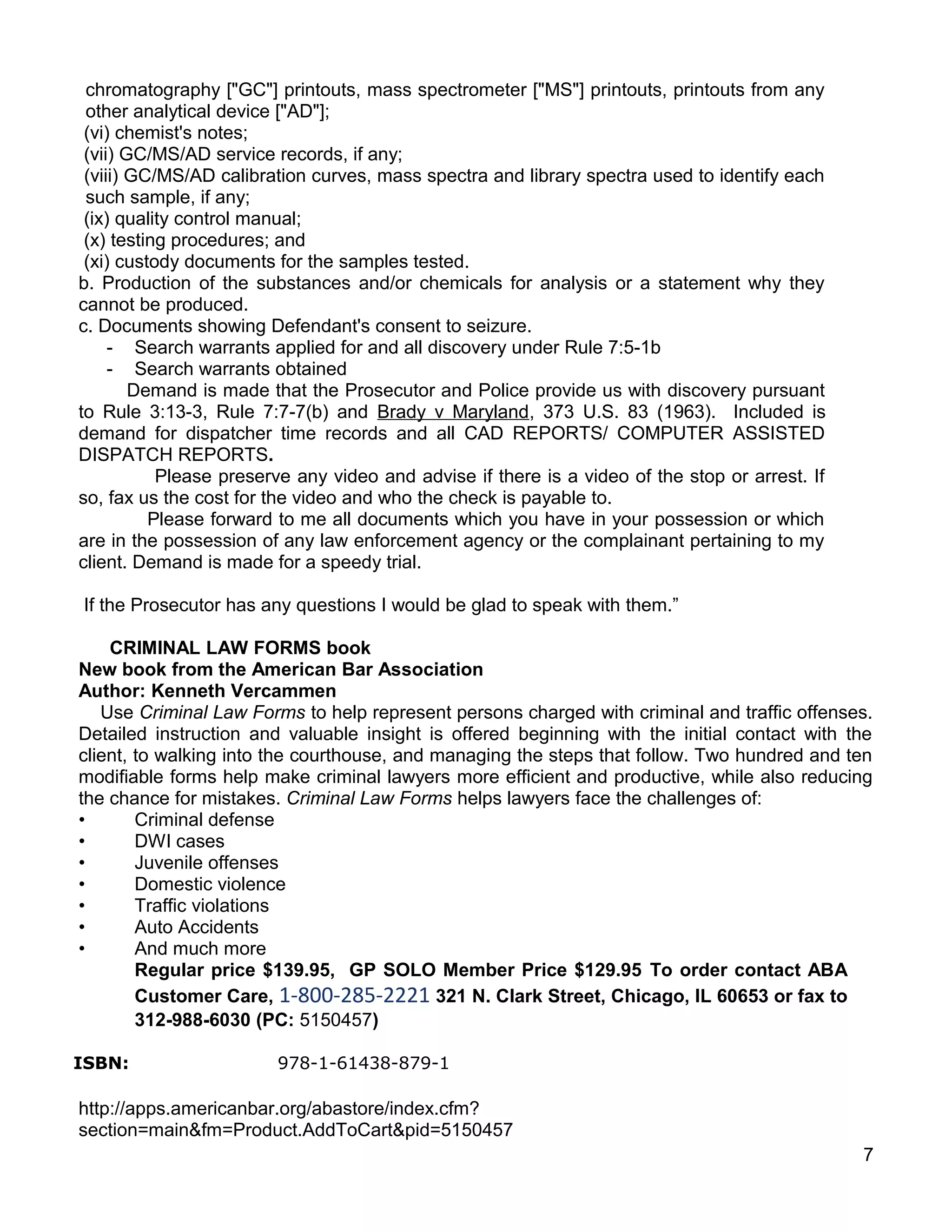 Defending dwi blood case aba | DOC