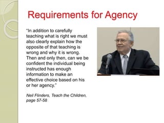 Agency, Accountability, and Liberty | PPTX