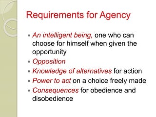 Agency, Accountability, and Liberty | PPTX