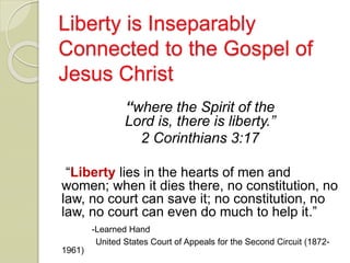 Agency, Accountability, and Liberty | PPTX
