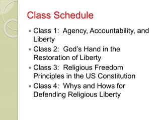 Agency, Accountability, and Liberty | PPTX