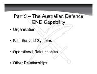 Defending the Defence Information Infrastructure: An Australian ...