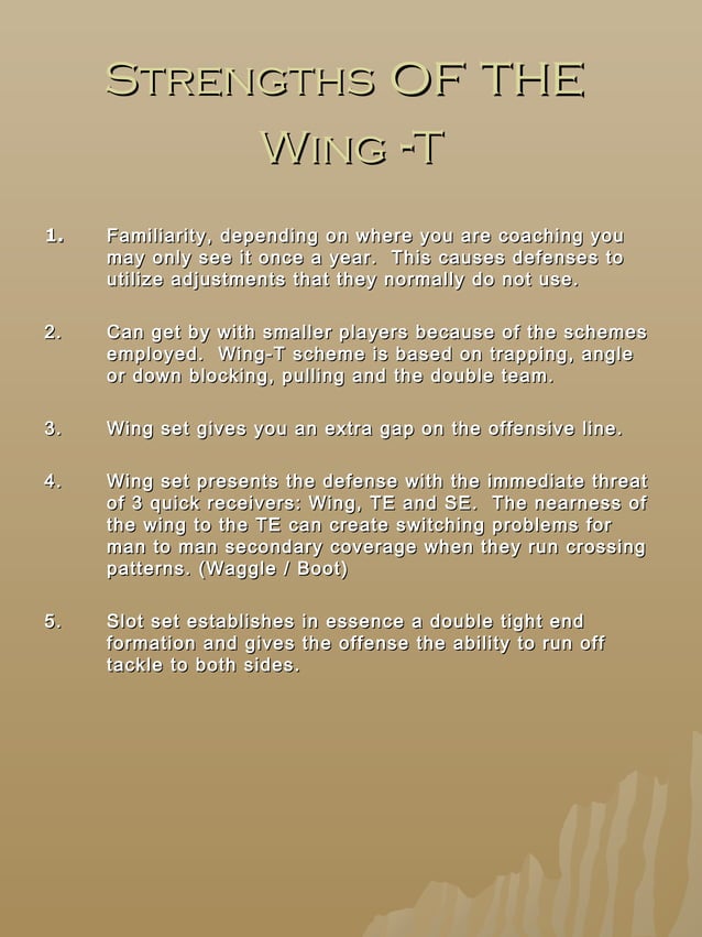 Defending the wing t offense | PPT