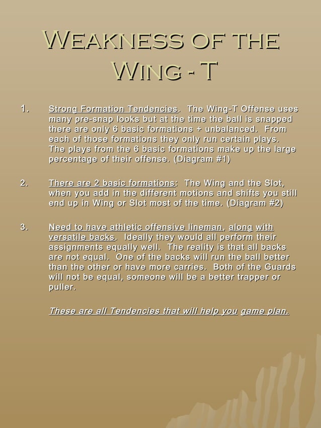 Defending the wing t offense | PPT