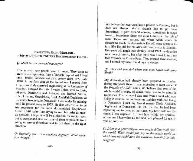 Defending truth sheikh nazim | PDF