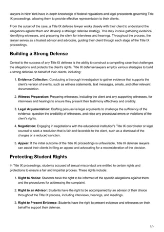 Defending Your Rights Title IX Defence Lawyer in New York.pdf