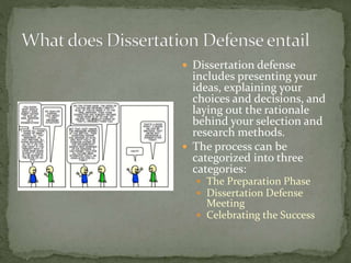 Defend your dissertation like a pro | PPT
