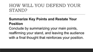 DEFEND YOUR STAND LECTURE- 2ND QUARTER EAPP.pptx